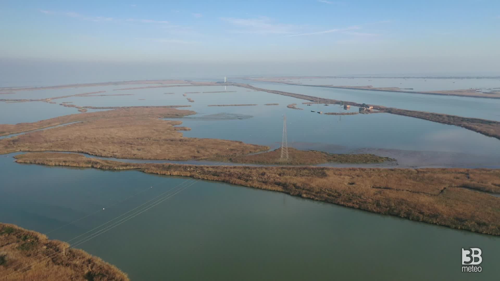 Clima e Ambiente. La subsidenza al Delta del Po: le immagini dell'Isola ...